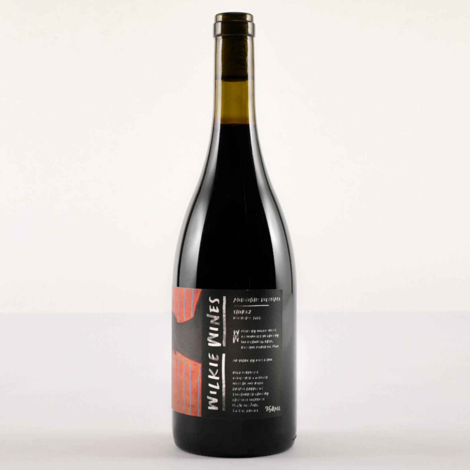 2022 'Midnight Dilemma' Shiraz – Wilkie Wines